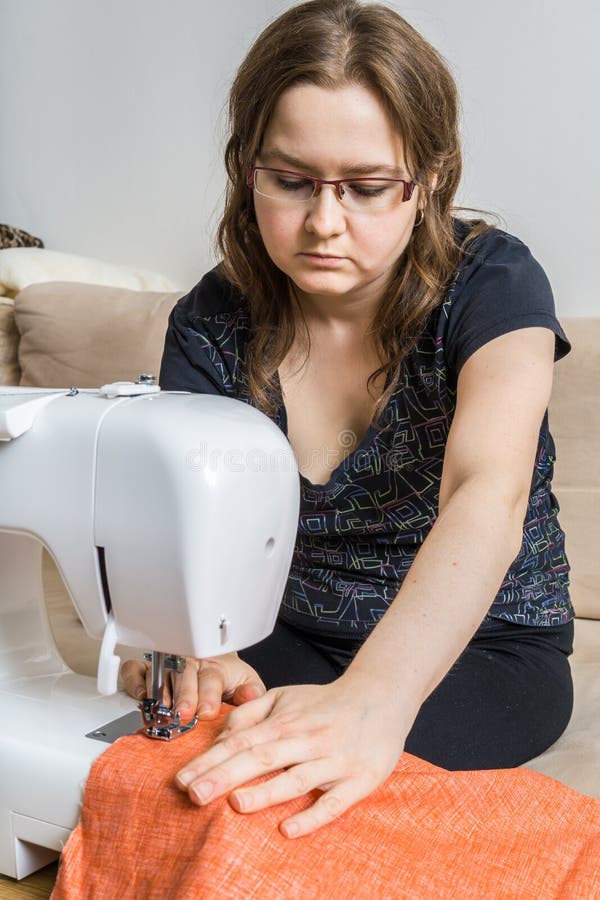 Sewing Kit and Cloth Materials with Dressmaking Sewing Utensils ...