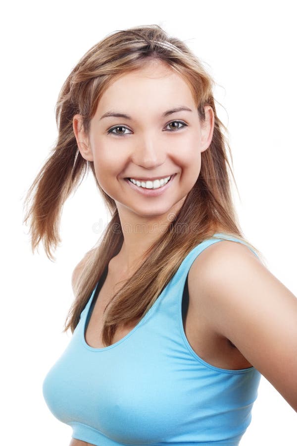 Young woman smiling stock image. Image of smiling, women - 19763811