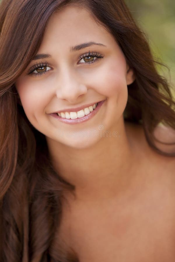 Young woman smiling stock photo. Image of pose, smile - 20540978