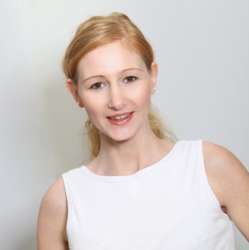 Young woman smiling stock image. Image of beauty, modern - 21801947