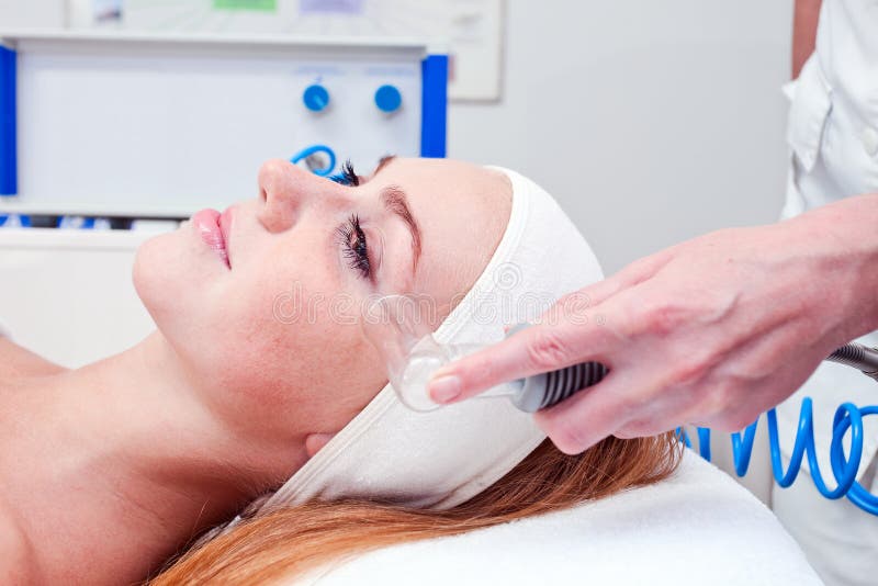 Young woman in spa clinic stock photo. Image of female - 34804166