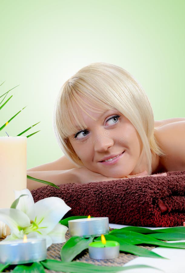 Young Woman at Spa Procedure Stock Image - Image of fresh, lady: 24694973
