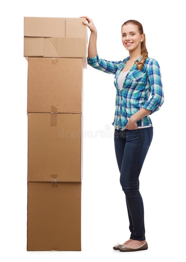 This box is too small. stock photo. Image of looking - 41073276