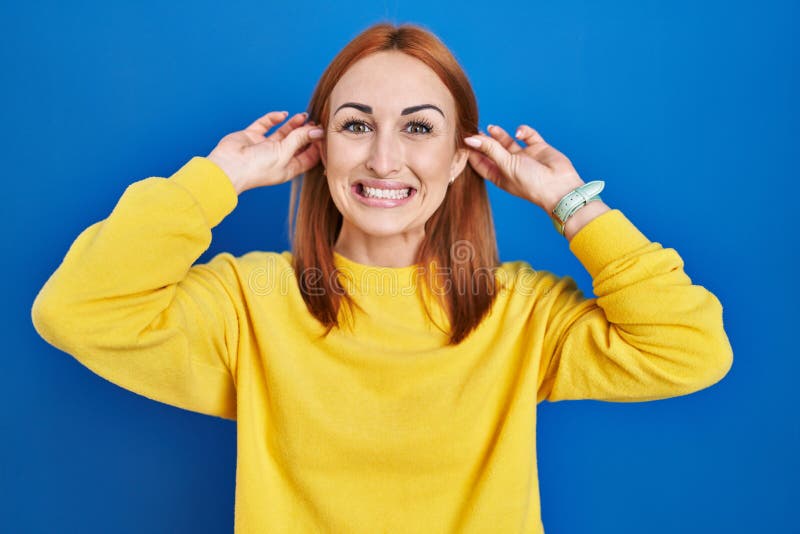 756 Woman Pulling Ear Stock Photos - Free & Royalty-Free Stock Photos ...