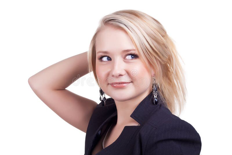 A young woman in studio stock photo. Image of attractive - 22644608