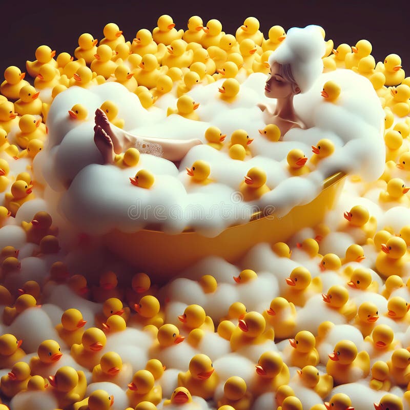 Woman Taking Bath Foam Stock Illustrations 551 Woman Taking Bath Foam