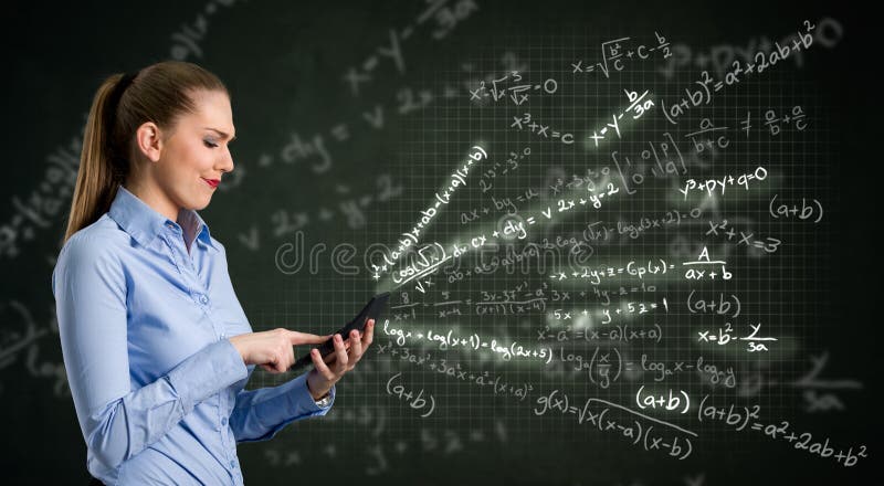 Confused woman stock image. Image of businesswoman, background - 41583761