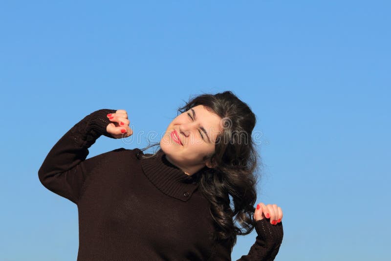 Young woman shouting stock image. Image of shout, pretty - 36061967