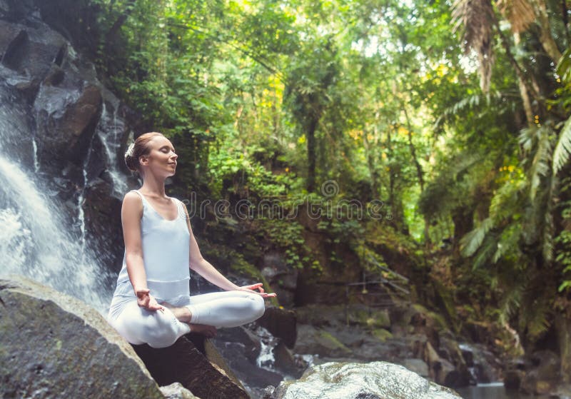 Relaxion yoga posture stock image. Image of alignment - 27332807