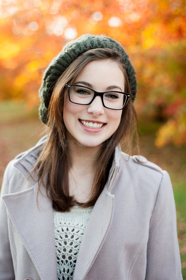 Young Woman Wearing Glasses Smiling Stock Photo - Image of beautiful ... Young Woman Wearing Glasses Smiling Stock Photo - Image of beautiful ...