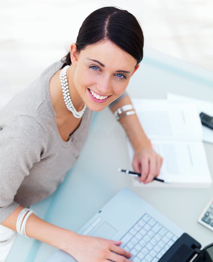 Young Woman Writing in Book Stock Photo - Image of human, girl: 6047176