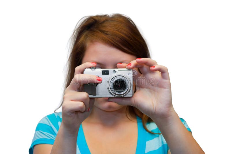 Compact Digital Camera, Empty Display Stock Image - Image of cameras ...