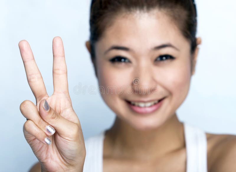 Young Women - Expression Happy Stock Image - Image of woman, beauty ...