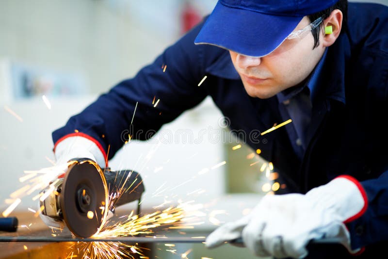 Factory Workers and Production Process Stock Photo - Image of ...