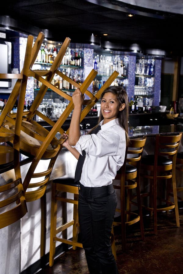 Beauty bar staff at work stock photo. Image of people - 4622830