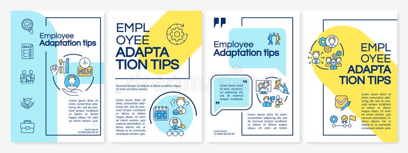 Young Workers Rights Brochure Template Stock Vector - Illustration of ...