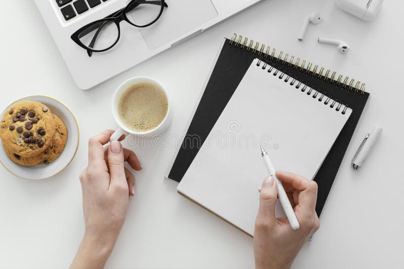 Young Writer Taking Notes. High Quality Photo Stock Photo - Image of ...