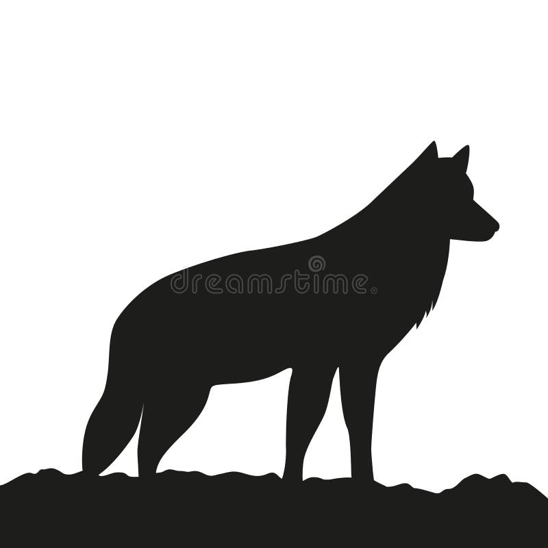 Wolf Side View Stock Illustrations – 578 Wolf Side View Stock ...