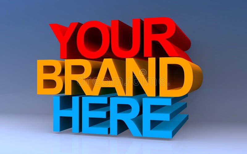 Your ad here stock illustration. Illustration of advertising - 55262153