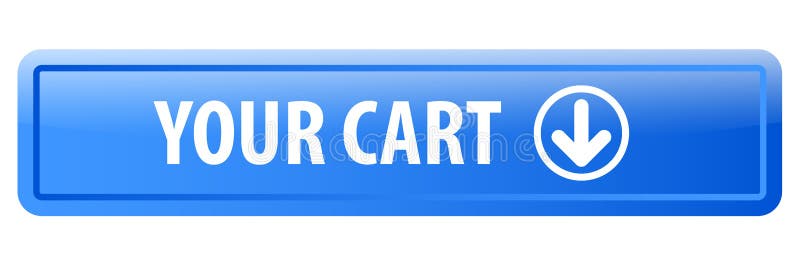 Your cart web button stock illustration. Illustration of commercial ...