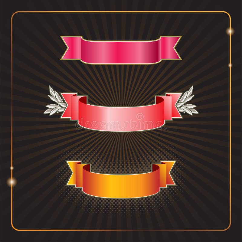 Set of Three Web Banners with Balloons Flying in T Stock Vector ...