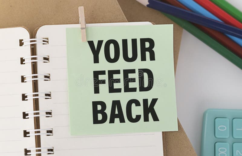 Feed Back Concept. for Your Desing, Concept Stock Photo - Image of word ...