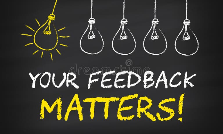 Your Feedback Matters Stock Illustrations – 666 Your Feedback Matters ...