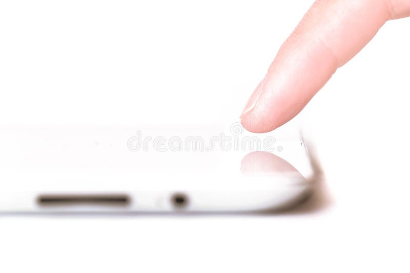 At your fingertip stock image. Image of smartphone, wireless - 45768981