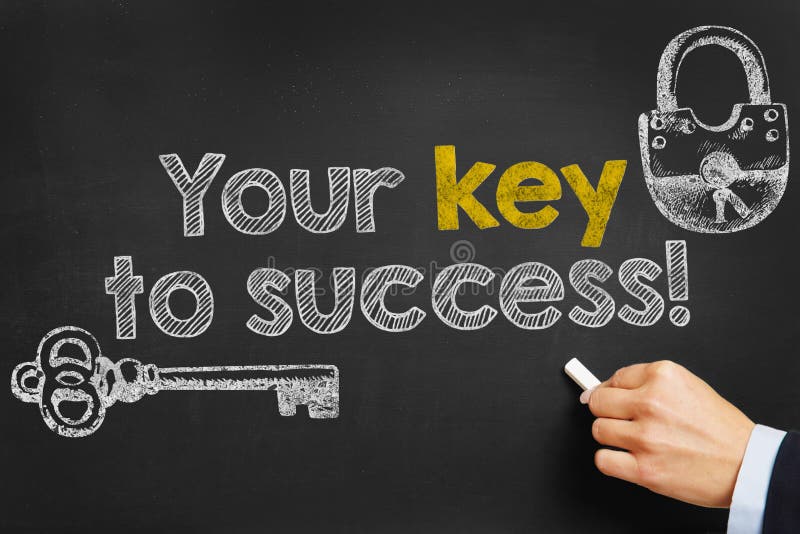 Your key to success stock photo. Image of planning, seminar - 54148412