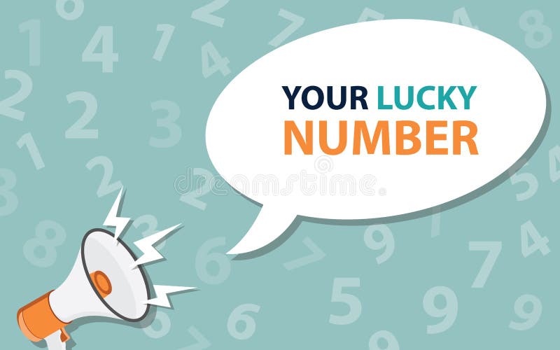 Your Lucky Number Quote Sing Board with Loudspeaker and Numbers Spread ...