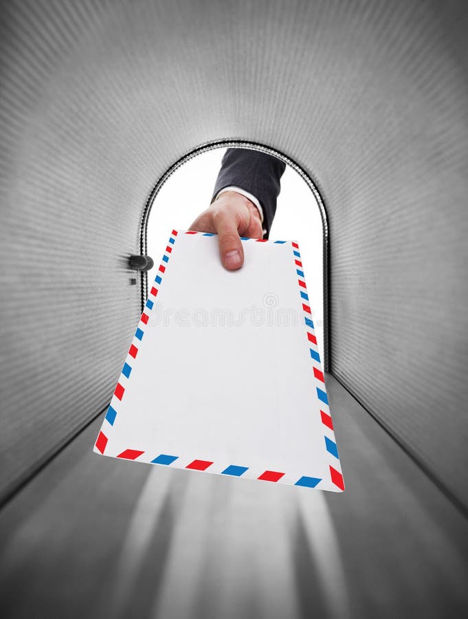 Your mail stock photo. Image of isolated, human, silver - 43981728