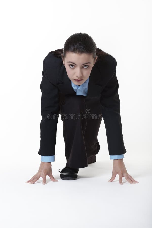 On Your Mark, Get Ready, Go Stock Photo - Image of competition, concept ...