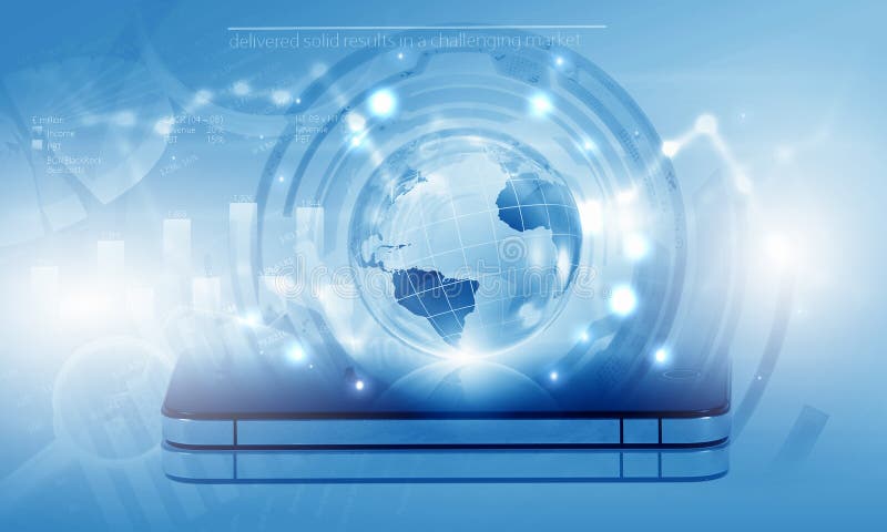 Your mobile connection stock illustration. Illustration of phone - 57696608