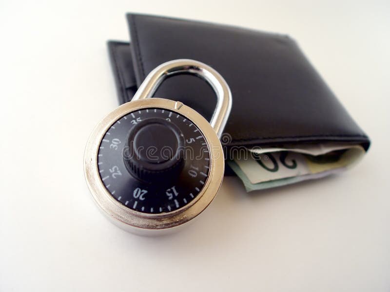 Is your Money Secure stock photo. Image of theft, safe, lock - 83604