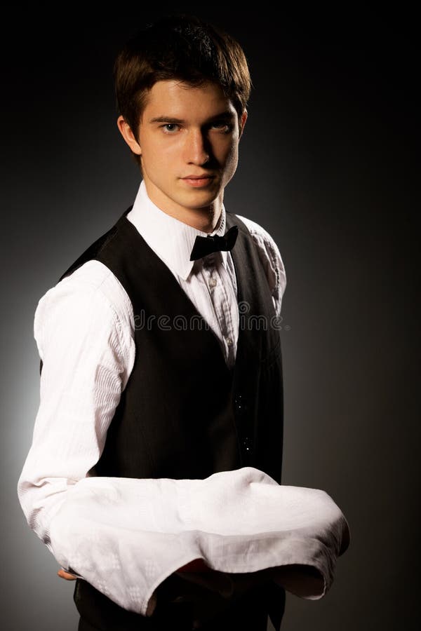 Your order, please! stock photo. Image of employment - 13063352