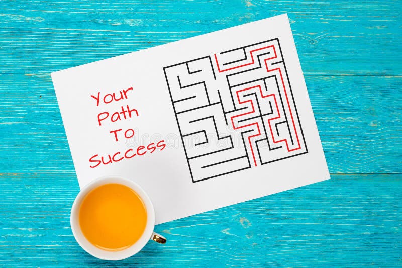 Your Path To Success Concept Stock Photo - Image of business, decision ...