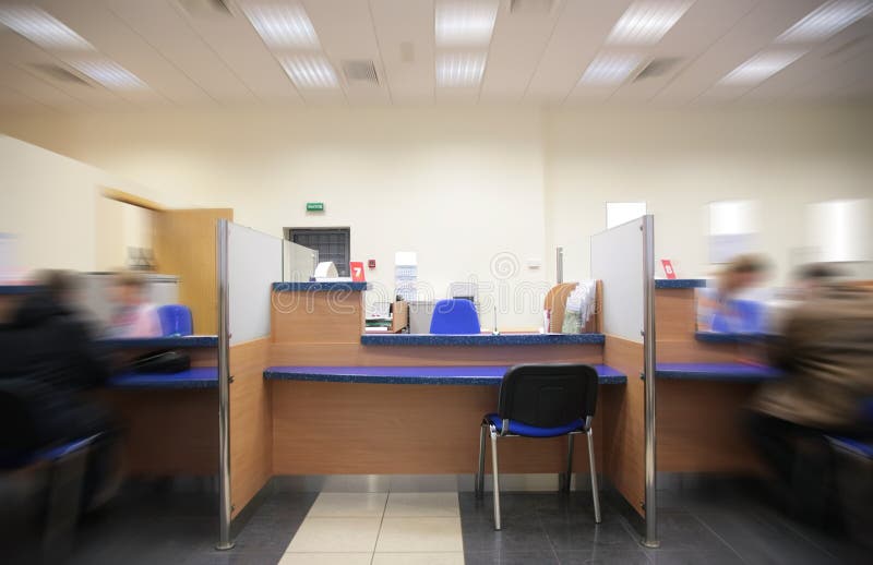 Bank desk stock photo. Image of bank, deposit, check, concepts - 4207164