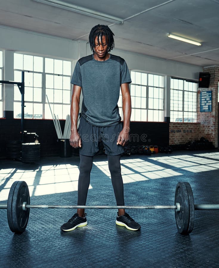 Your daily Routine Should Consist of Exercise. a Young Man Getting ...