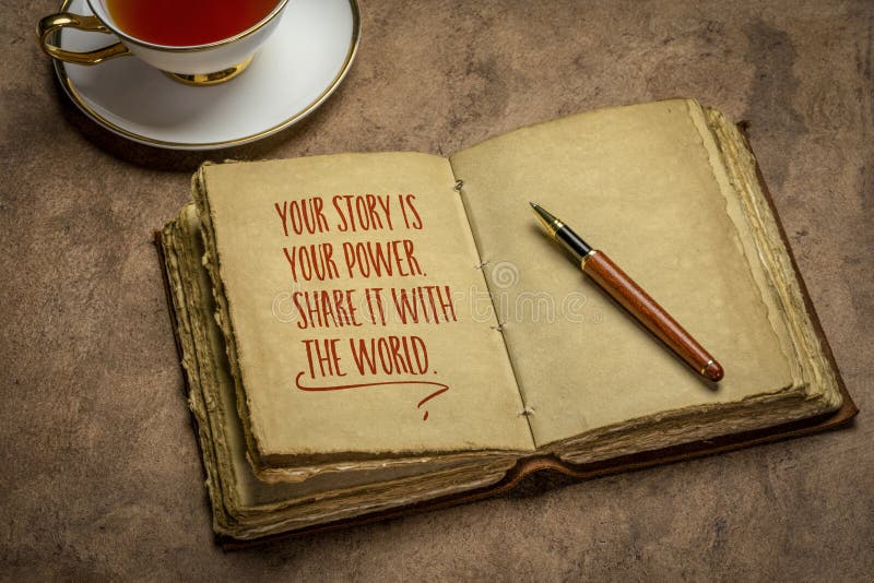Your Story is Your Power. Share it with the World. Inspirational ...