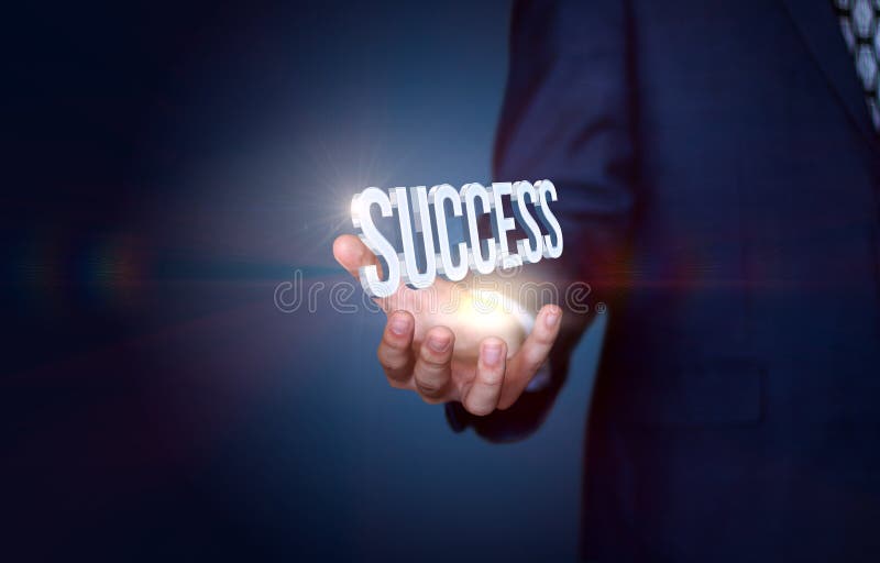 Your Success is in Your Hands. Stock Image - Image of goal, fortune ...