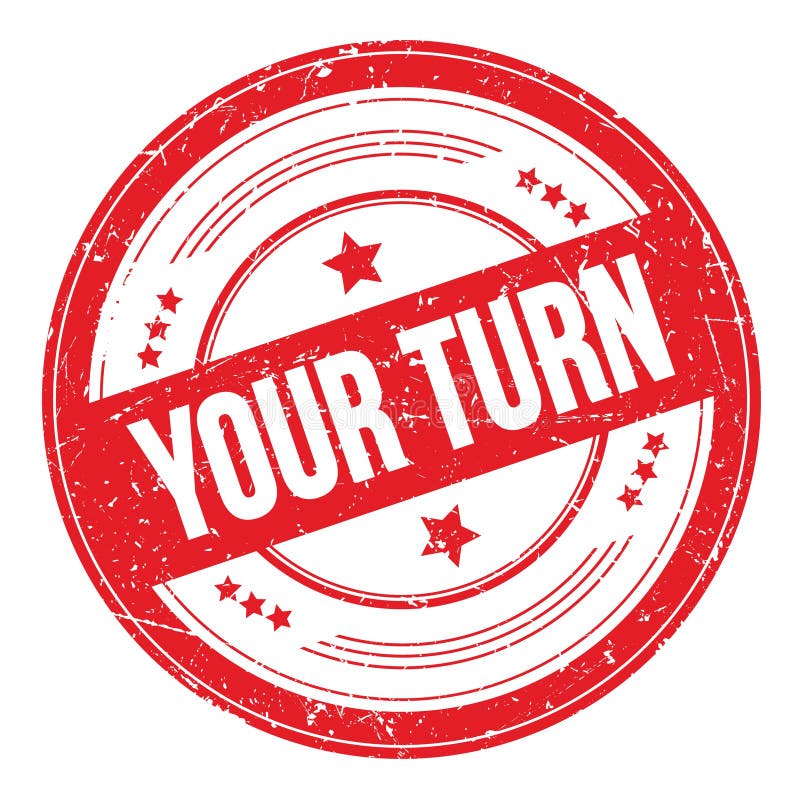 Your Turn Words Two Red Dice Game Competition Next Move Stock ...