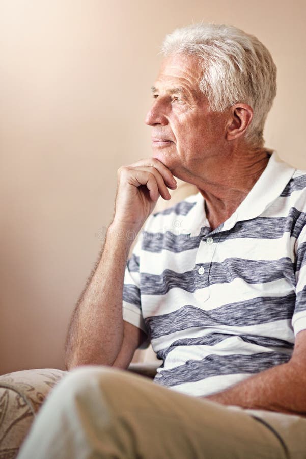 Youre Never Too Old To Set Another Goal Shot Of A Senior Man Looking