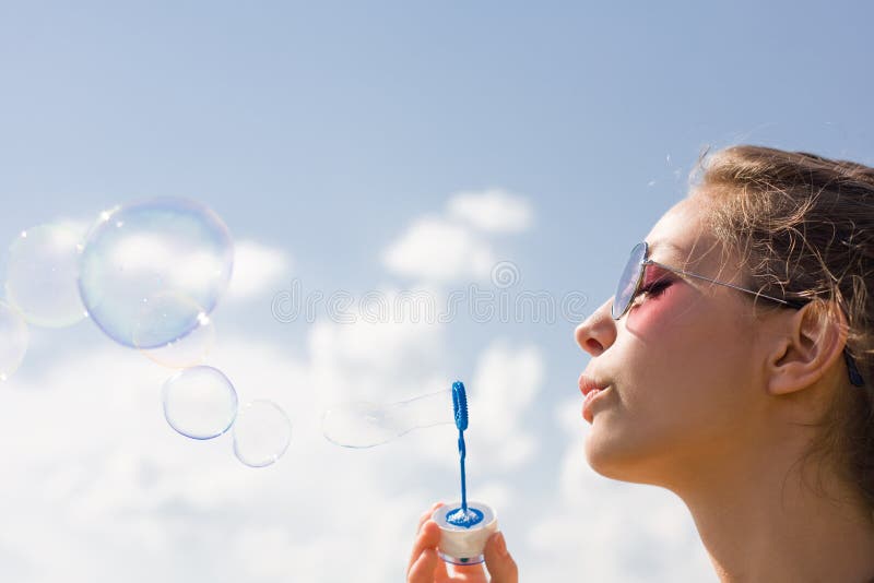 Youth, fun and freedom. stock image. Image of space, feminine - 22774619