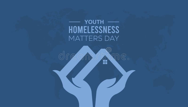 April is Youth Homelessness Matters Day. Stock Vector - Illustration of ...