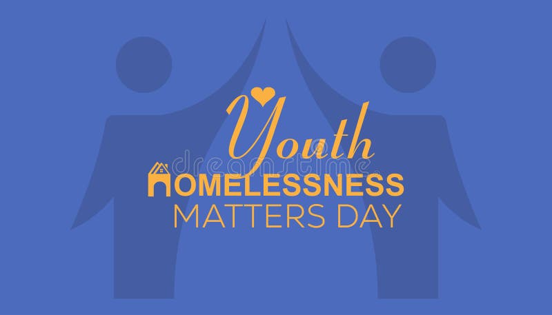 April is Youth Homelessness Matters Day. Stock Vector - Illustration of ...