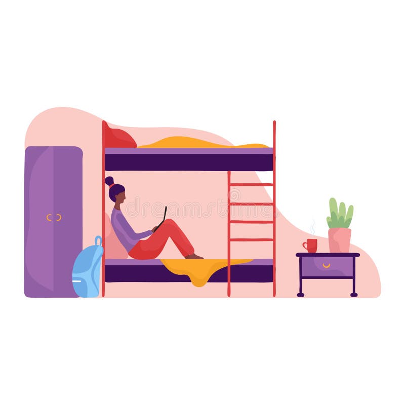 Hostel Student Stock Illustrations – 387 Hostel Student Stock ...