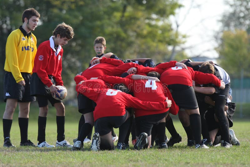 Youth rugby championship editorial stock photo. Image of struggle ...