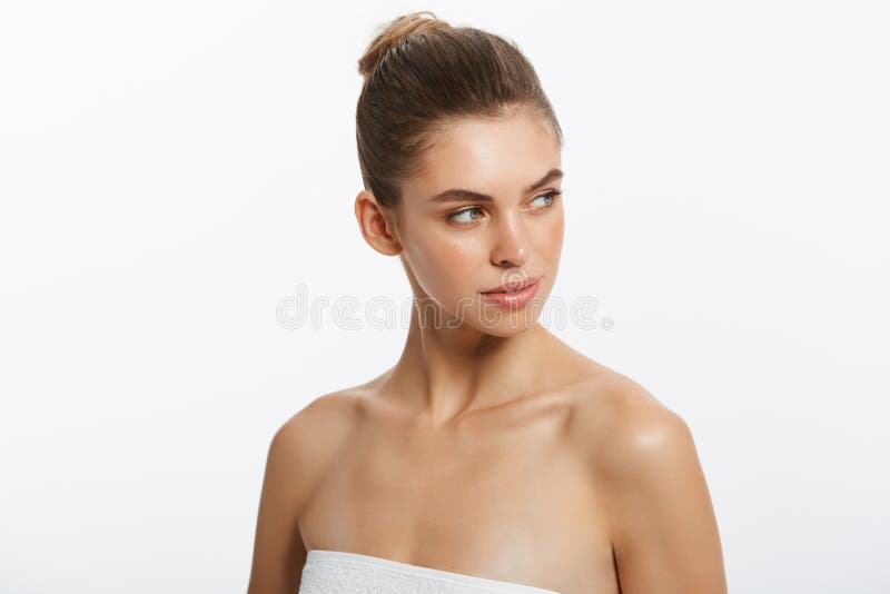 Youth And Skin Care Concept Beauty Woman Face Portrait Beautiful