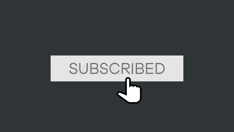 3d Subscribe Button for YouTube. Subscribe Button Youtube. Stock ...