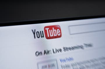 YouTube.com Main Page Internet Screen Editorial Photo - Image of globe ...